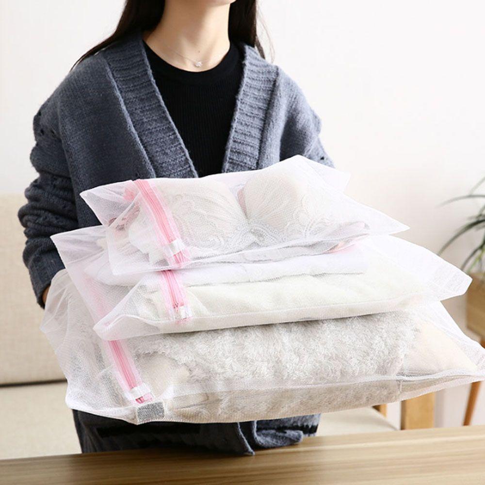 Cheap Polyester Zippered Washing Machine Use Washing Net Bra Bag ...