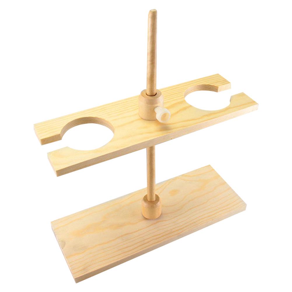 Buy Separatory Funnel Rack Wooden Plastic Plexiglass Funnels Stand ...