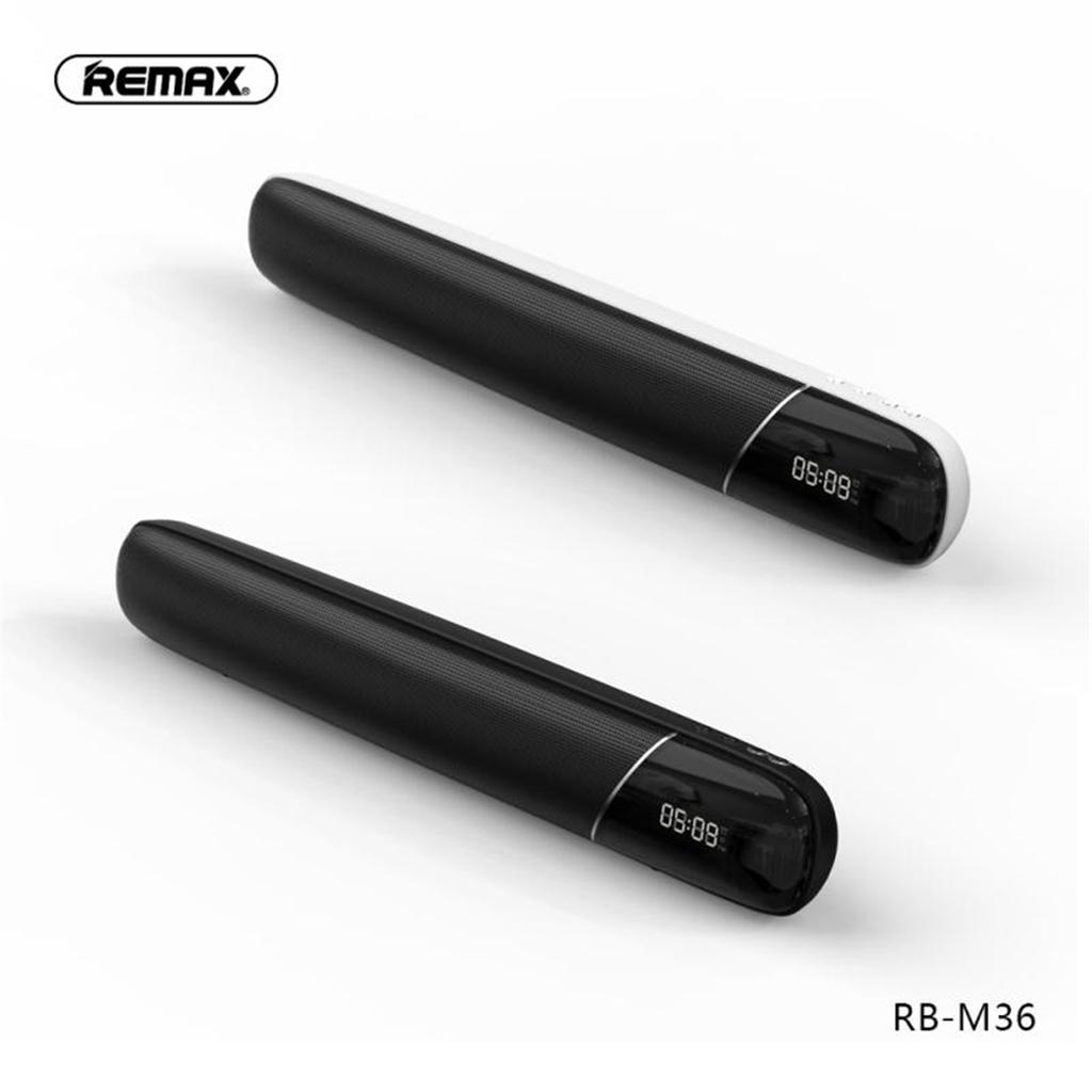 Buy Remax Portable Desktop Wireless Bluetooth Speaker Heavy Bass Alarm ...