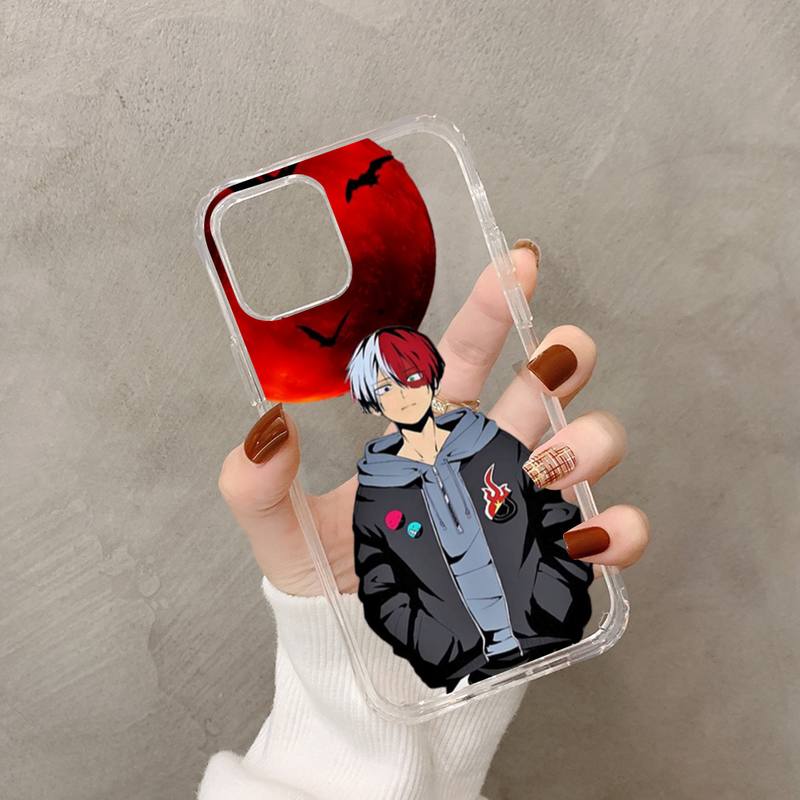 Buy My Hero Academia Shoto Todoroki Phone Case for Iphone 13 11 12 Pro ...