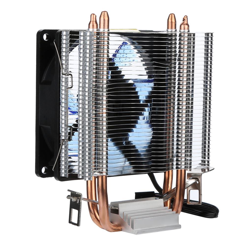 ON PC Computer CPU Radiator Aluminum Heatsink Fan Cooler Intel & AMD ...