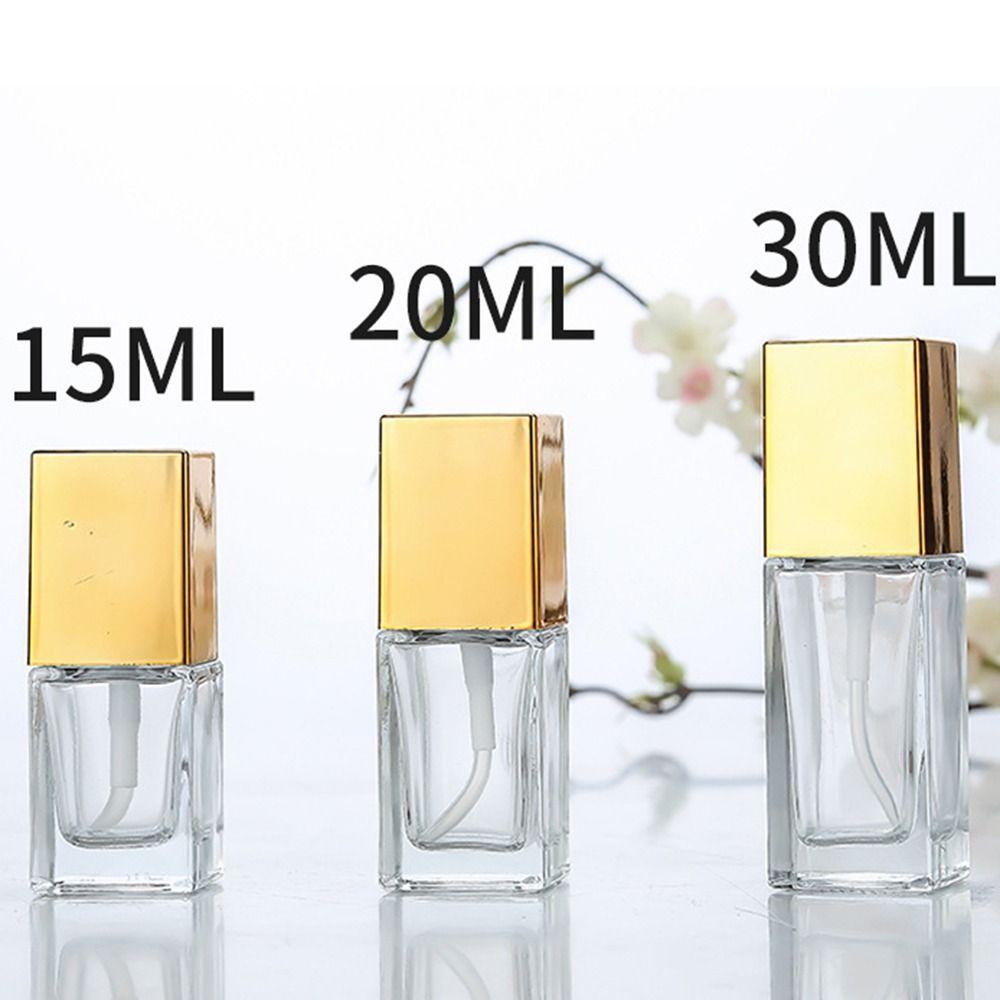 Cream Press Lotion Pump Bottle Cosmetic Container Liquid Foundation ...