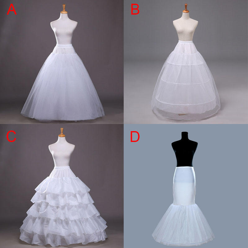 Prom Slip Half Hoop Wedding Fancy Petticoat Hoopless Crinoline ...