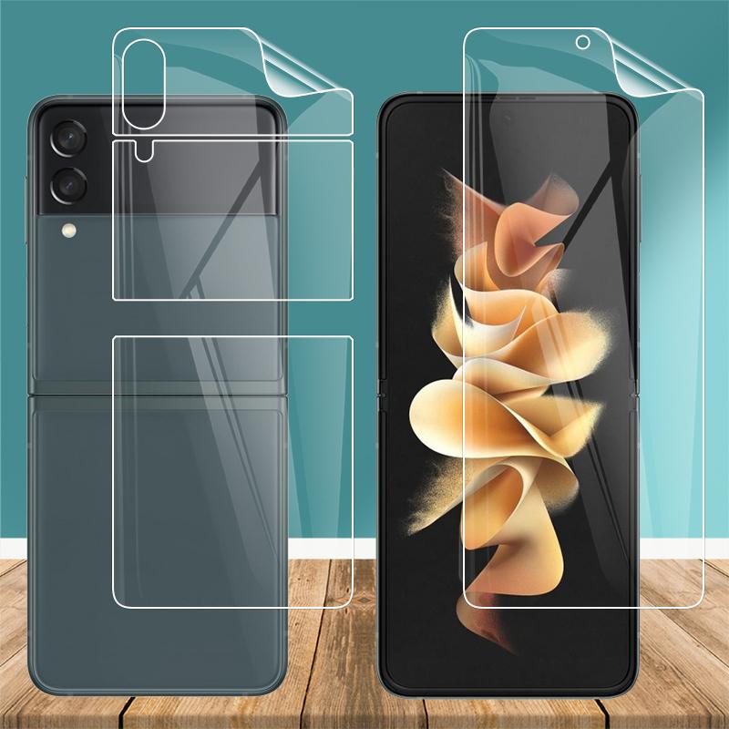 Buy For Samsung Galaxy Z Flip4 ZFlip4 ZFlip Flip 4 5G Front / Back ...