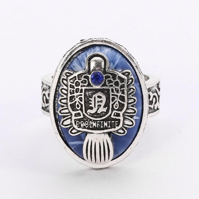 The Vampire Diaries Ring A -Z 26 Letters Anillos Salvatore Damon Reborn ...