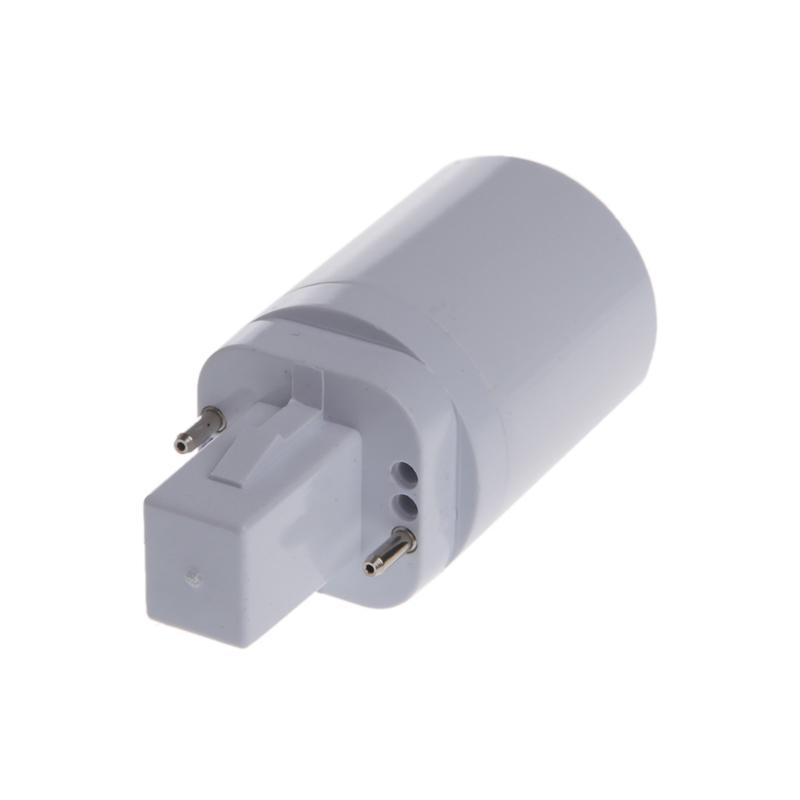Buy G24 to E27 Socket Base Screw LED Lamp Halogen Light Bulb Adapter ...