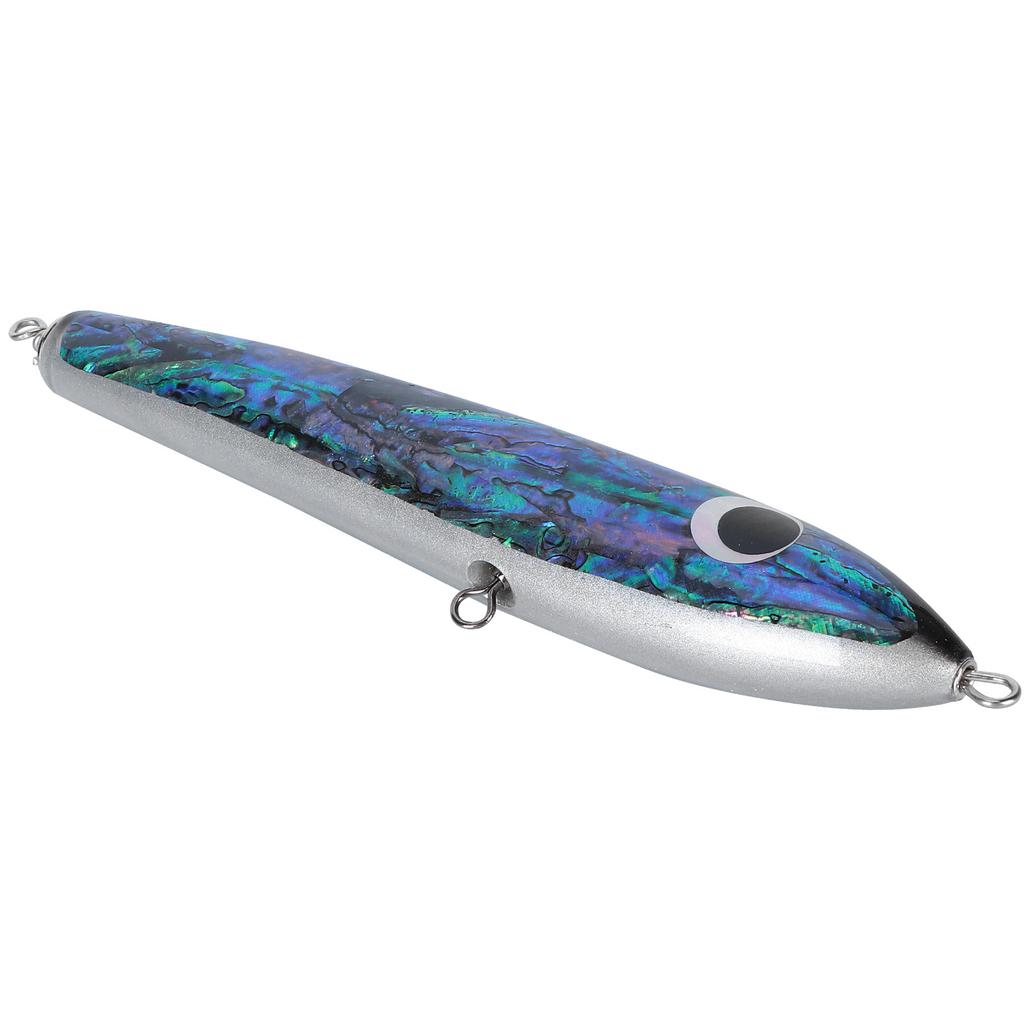 Buy Large Fish Lure Abalone Shell Fishing Bait Artificial Wooden ...