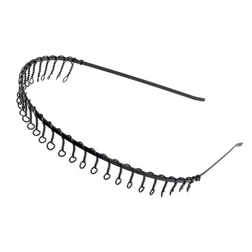 Buy Metal Wire Toothed Headband Hair Band Teeth Comb Hairs Hoop For ...
