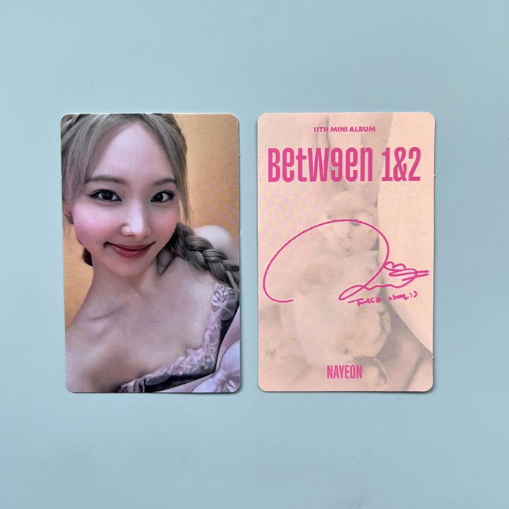 Cheap T WICE Photocard Album BETWEEN Greeting Cards Lomocard | Joom