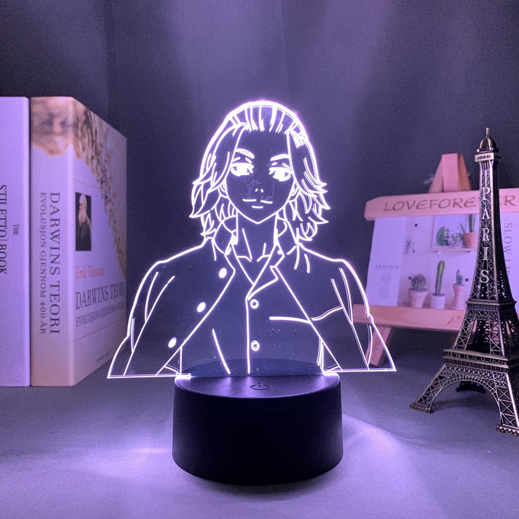 Anime Gift Anime Lamp Led Anime Lamp Anime Desk Decor With Remote ...
