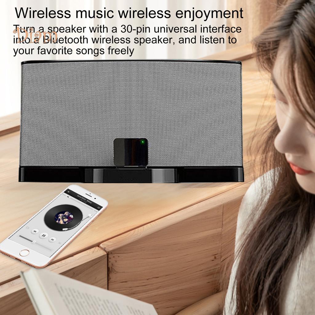 Buy N.H Bluetooth 5.0 30 Pin Audio Receiver Stereo Adapter for Bose ...