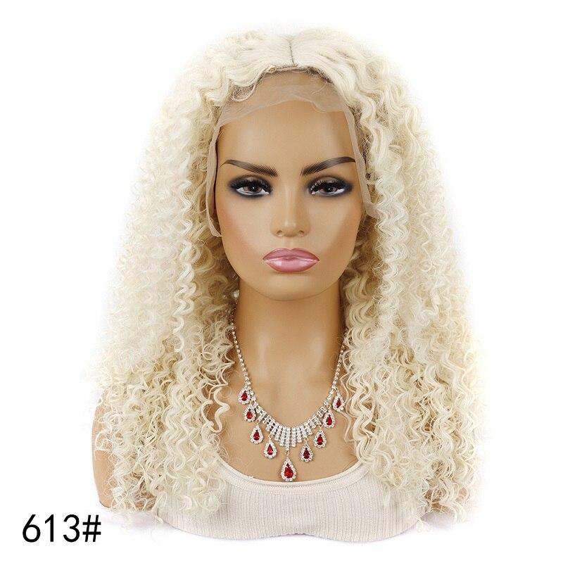 Buy Synthetic Lace Hair Wigs for Women High Temperature Fiber Hair Deep ...