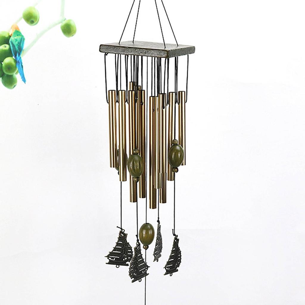 Garden Decoration Garden Decor Copper Art Glass Chimes Wind Chimes ...
