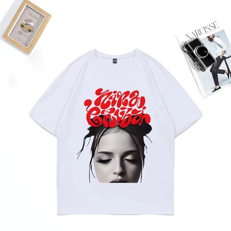 Nina Chuba Fashion Classic T Shirt 2025 Men Women Vintage Summer Cotton ...