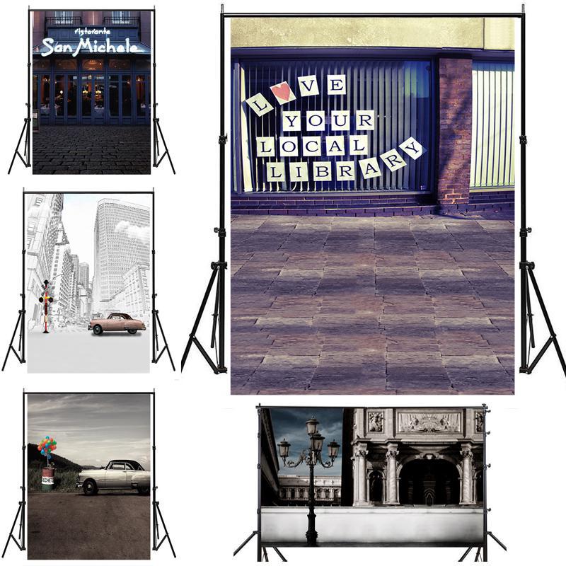 Modern Bulding Photography Backdrop Background Party Studio Photo Props ...