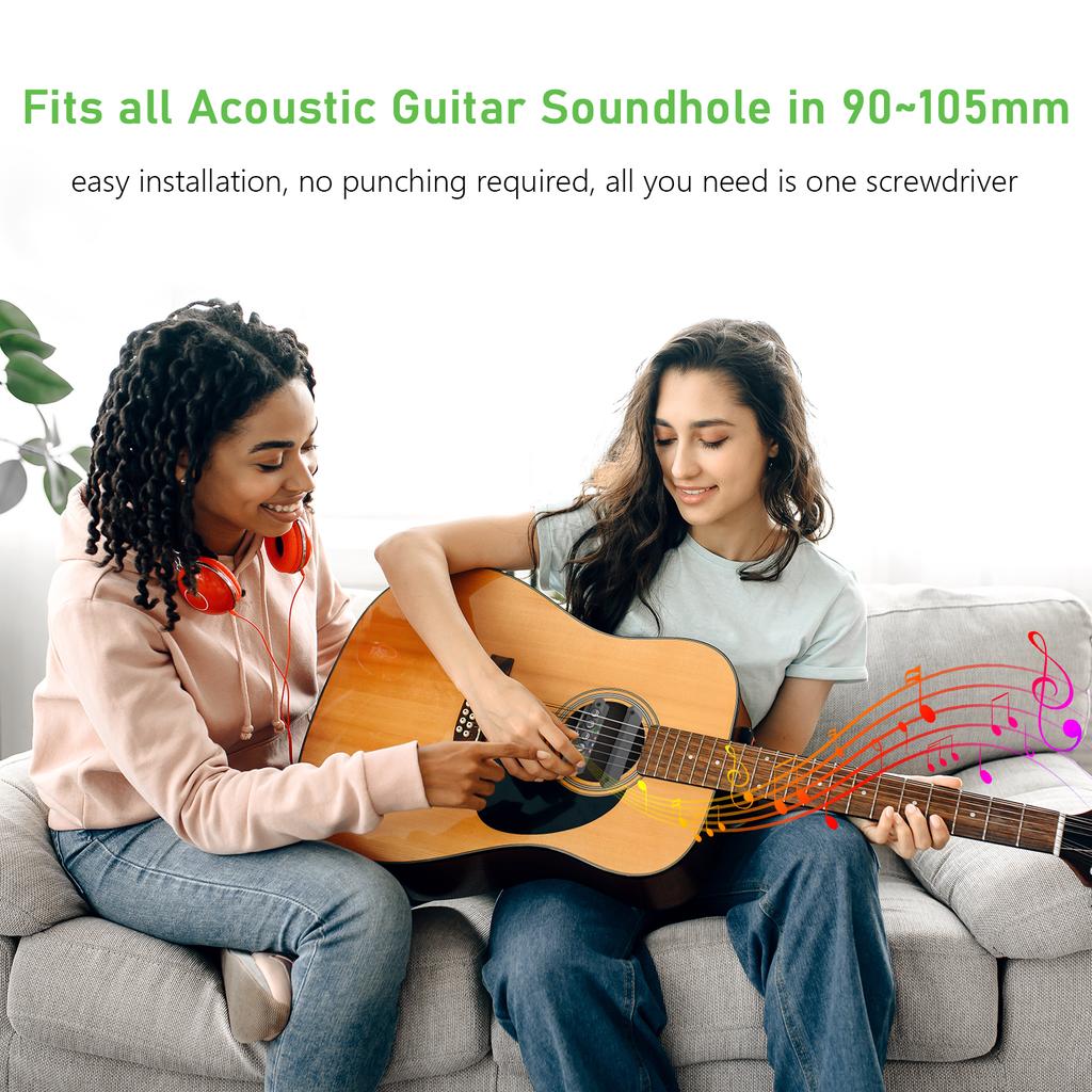 Cheap SKYSONIC WR2 Wireless & Resonance Acoustic Soundhole Pickup ...