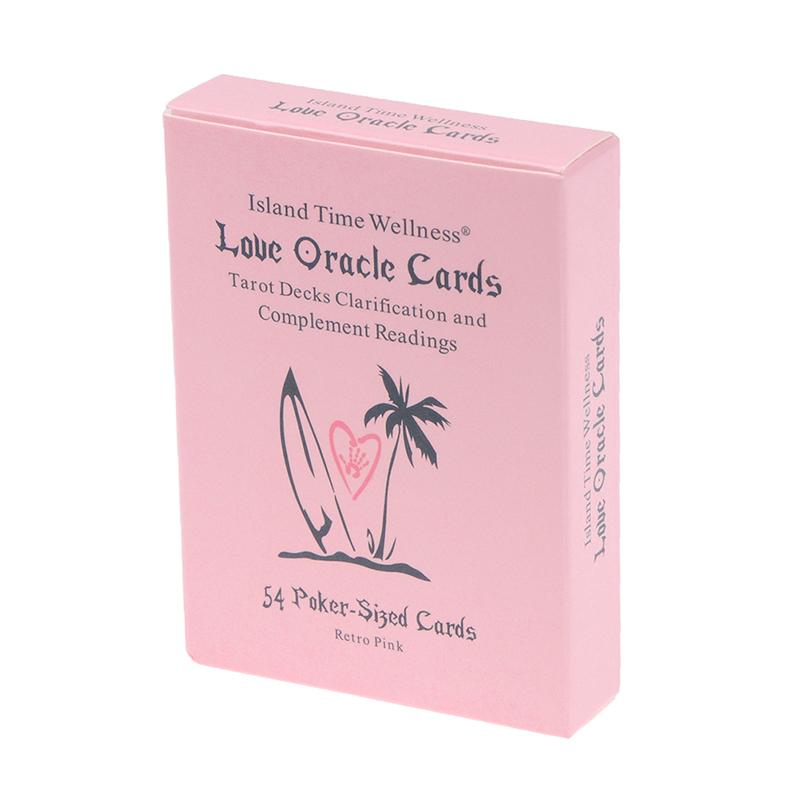 Cheap Pink Wellness Love Oracle Card Tarot Prophecy Divination Family ...