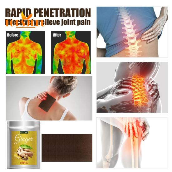 Buy 10/20Pcs Joint Heating Decal Safe Multifunctional Herbal ...