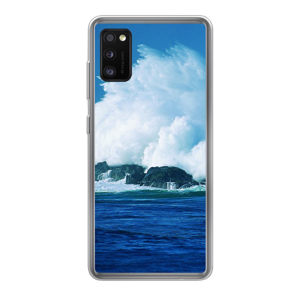 Buy Samsung Galaxy A41 Soft Case - Waves in the sea of Hawaii at ...