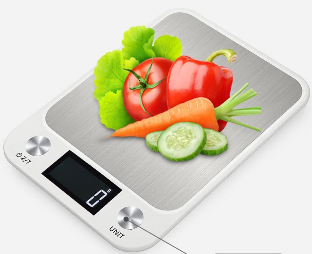 Buy New flat plate, food baking 10kg electronic scale 5kg stainless ...