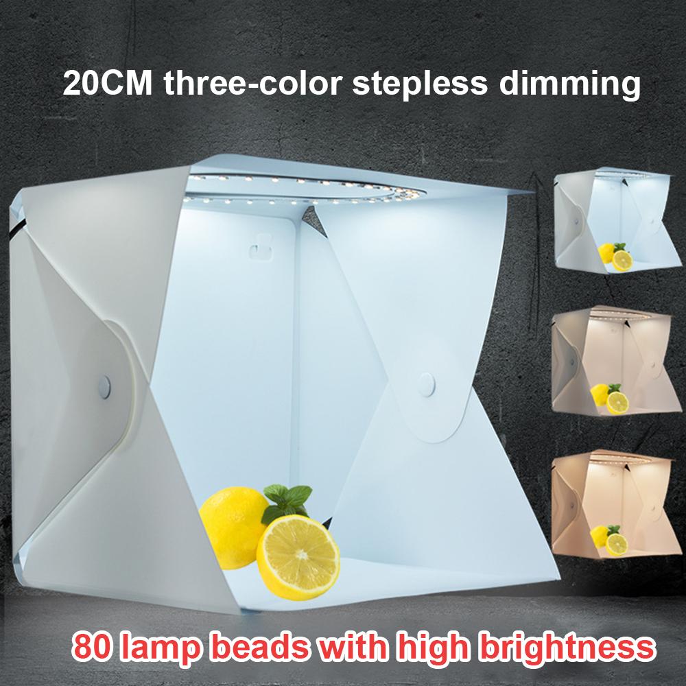 Buy Mini Portable Studio Photography Light Box Set Three-Color ...