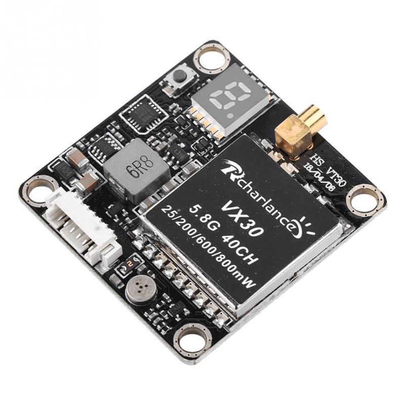 Buy Rcharlance VX30 5.8G 40CH FPV Transmitter 25/200/600/800mW for ...