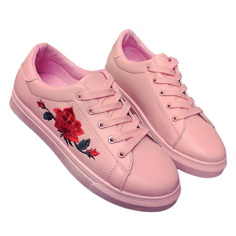 Buy Women's Spring Shoes Fashion Printing Flat Shoes Casual Shoes at ...