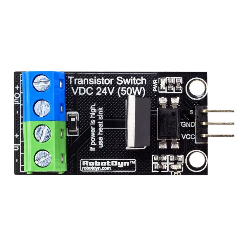Buy Robotdyn Transistor Mosfet Dc Switch, 5V Logic, Dc 24V/30A With ...