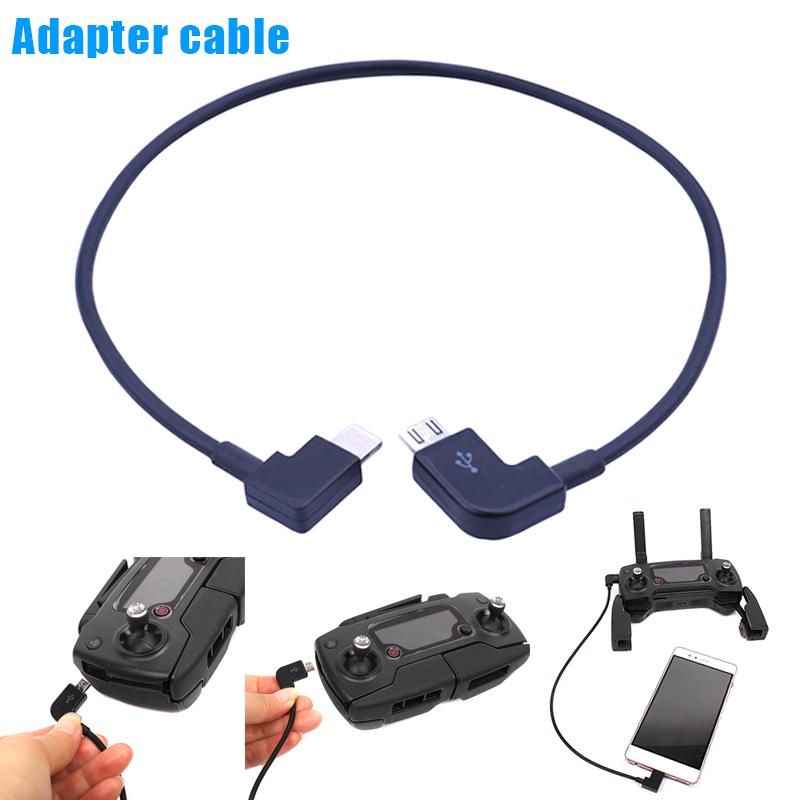 Buy Micro USB OTG To IOS /Andriod/ Type-C Cable Cord for DJI Spark ...