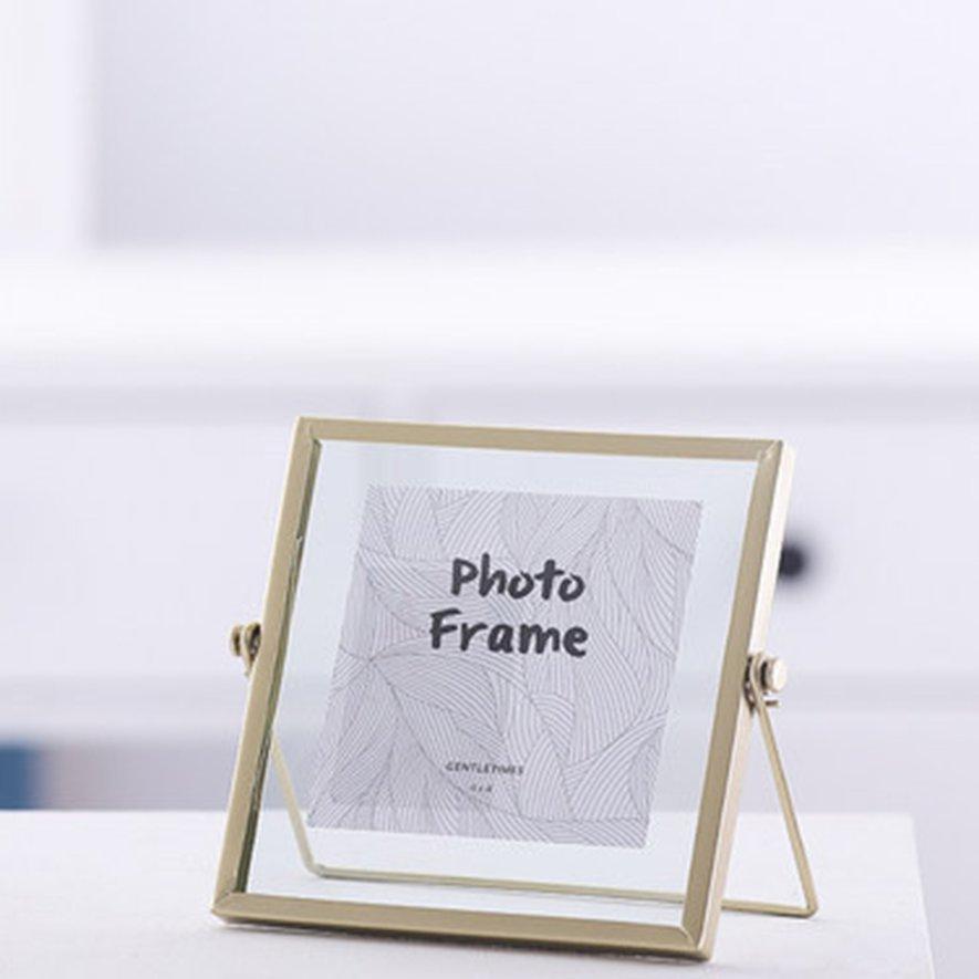 Buy SX Nordic Ins Geometric Metal Three-Dimensional Photo Frame Iron ...