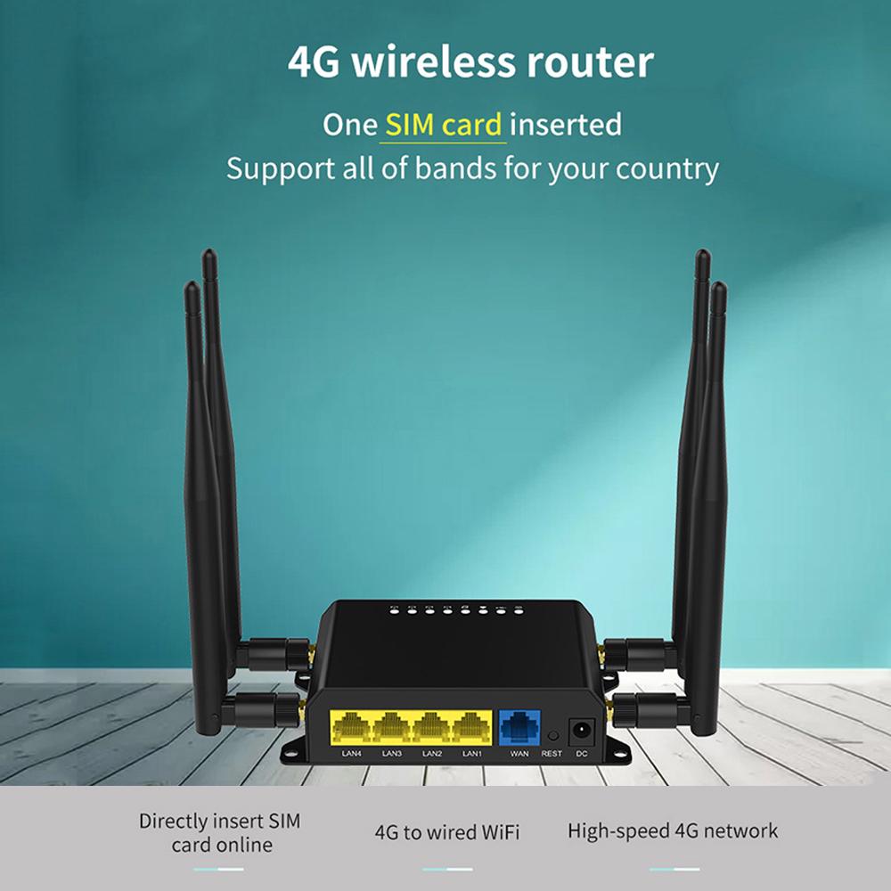Tool Parts 4g LTE Router Support Openwrt Wireless Modem Wifi Router Wi