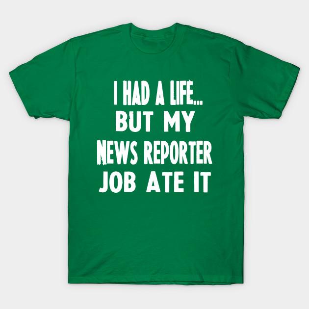 Buy Unisex Fashion TShirt funny gifts for s reporters Print Plus Size ...