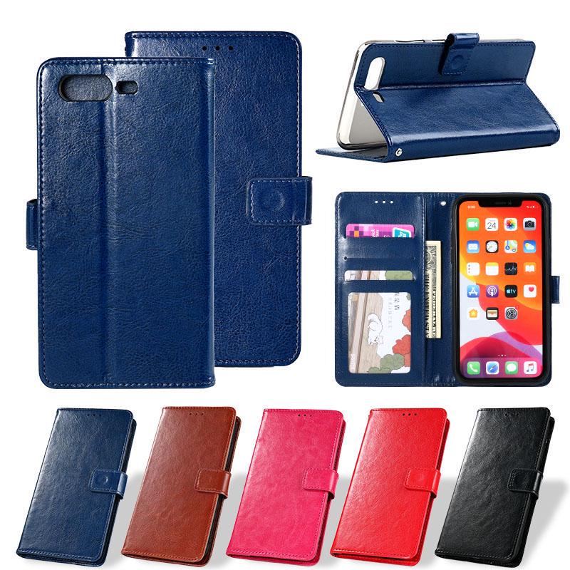 Buy Leather Case For Huawei Honor 8A 8C Honor 7A 7C Huawei P Smart ...