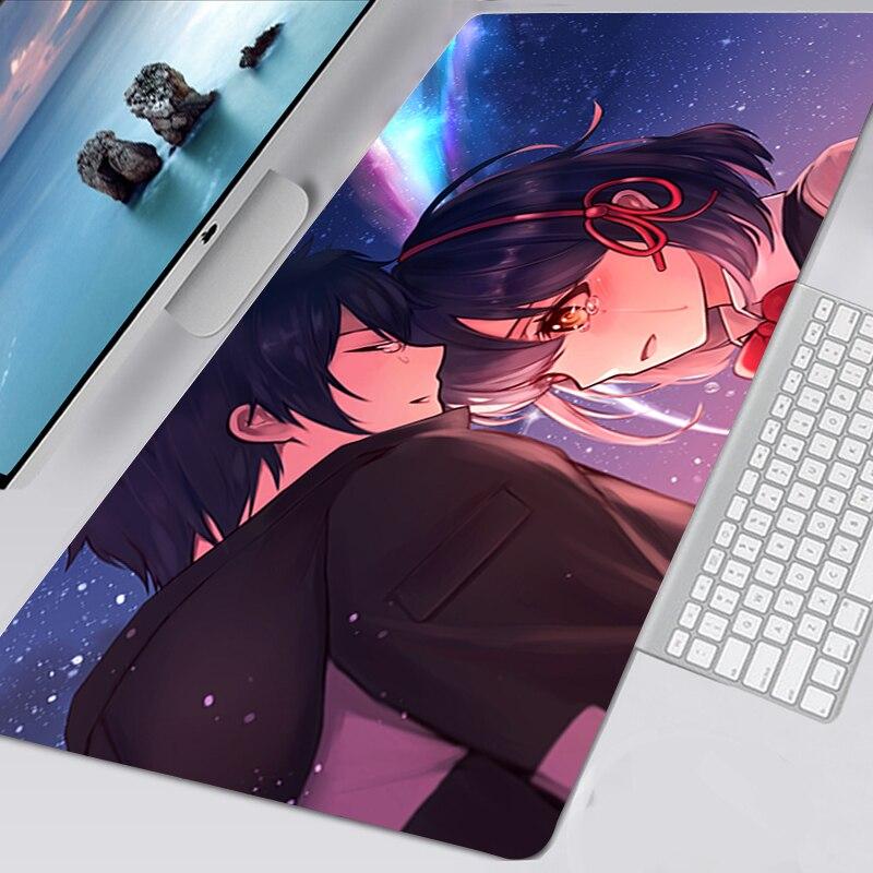 Buy Your Name Anime Mousepad Kawaii Computer Gaming Accessories Mouse ...