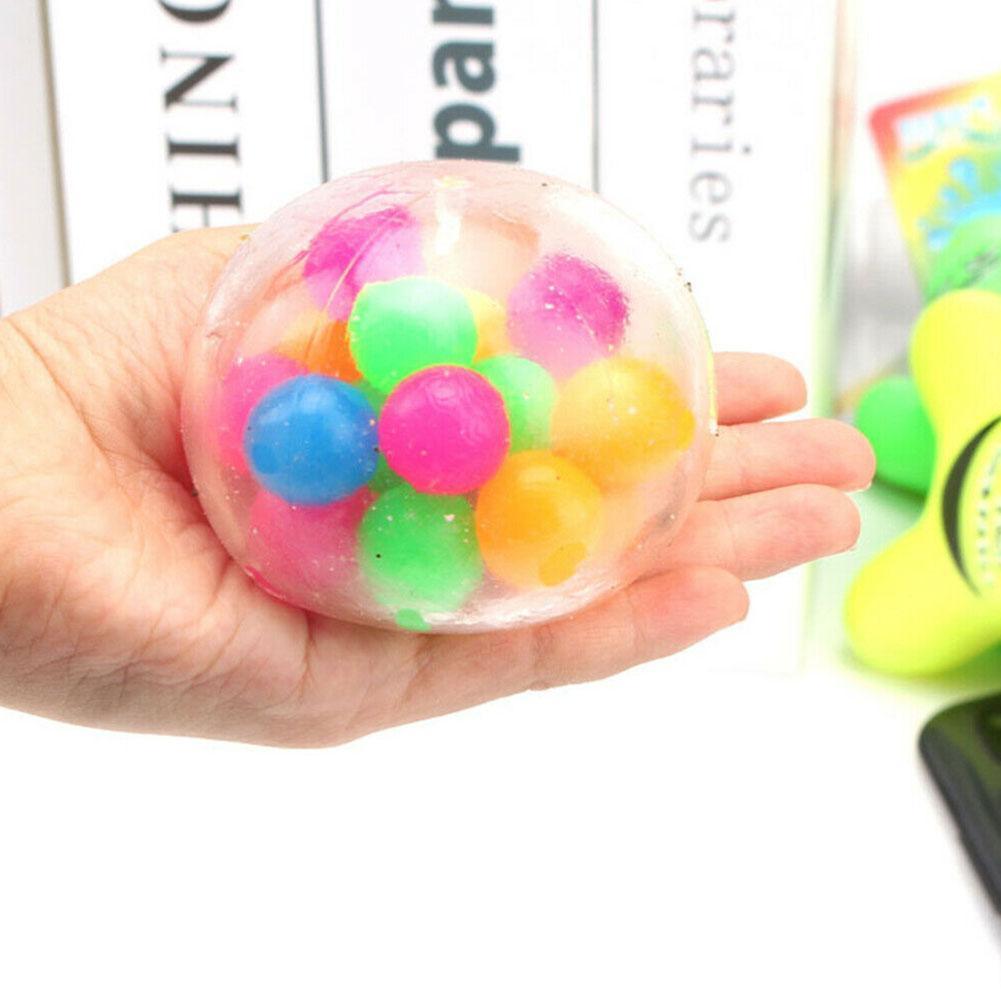 💰Köp billigt online Rainbow Pressure Ball Fidget Sensory Toy DNA ...