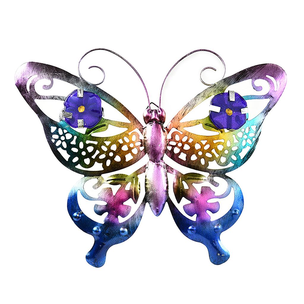 Buy 3D Metal Butterfly Decor Wall Art Sculpture Hanging Decoration at ...