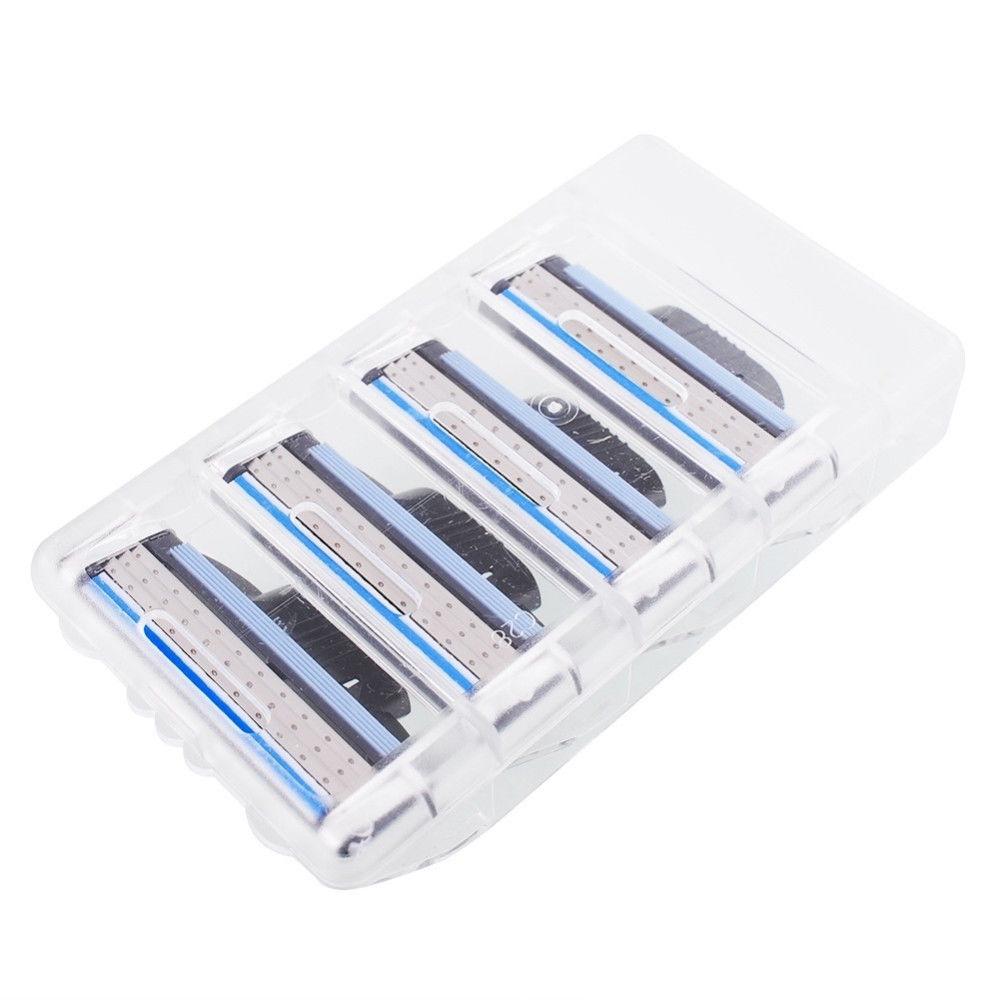 Buy 5 Blades Men's Face Shaving Razor Blades Shaver Sharpener Blades ...