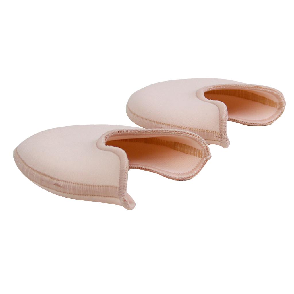 Pair of Silicone Gel Ballet Dance Pointe Shoes Pads Soft Toe Cap ...