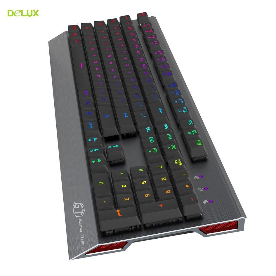 Buy KC Delux KM02 RGB Version Mechanical Keyboard USB Wired Keyboard ...