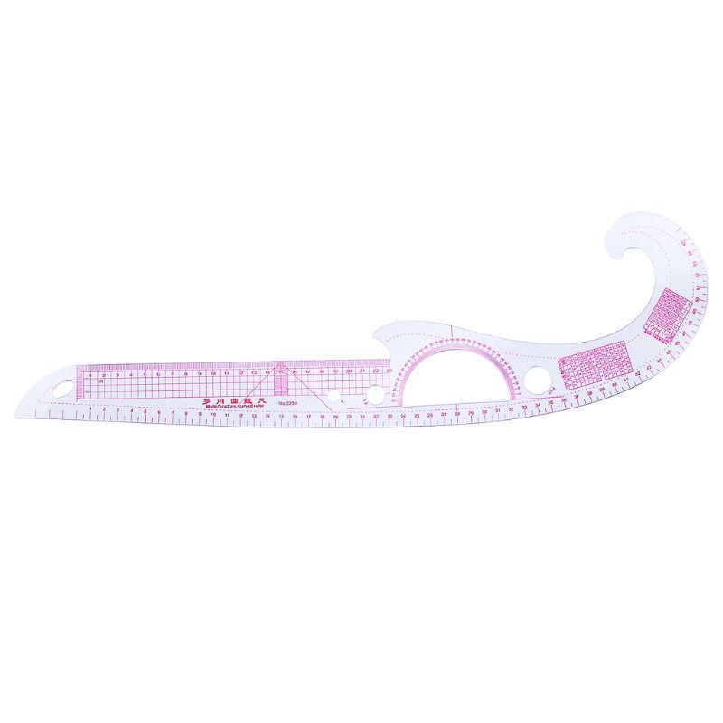 6pcs Practical Sewing French Curve Cutting Ruler Measure Dressmaking ...