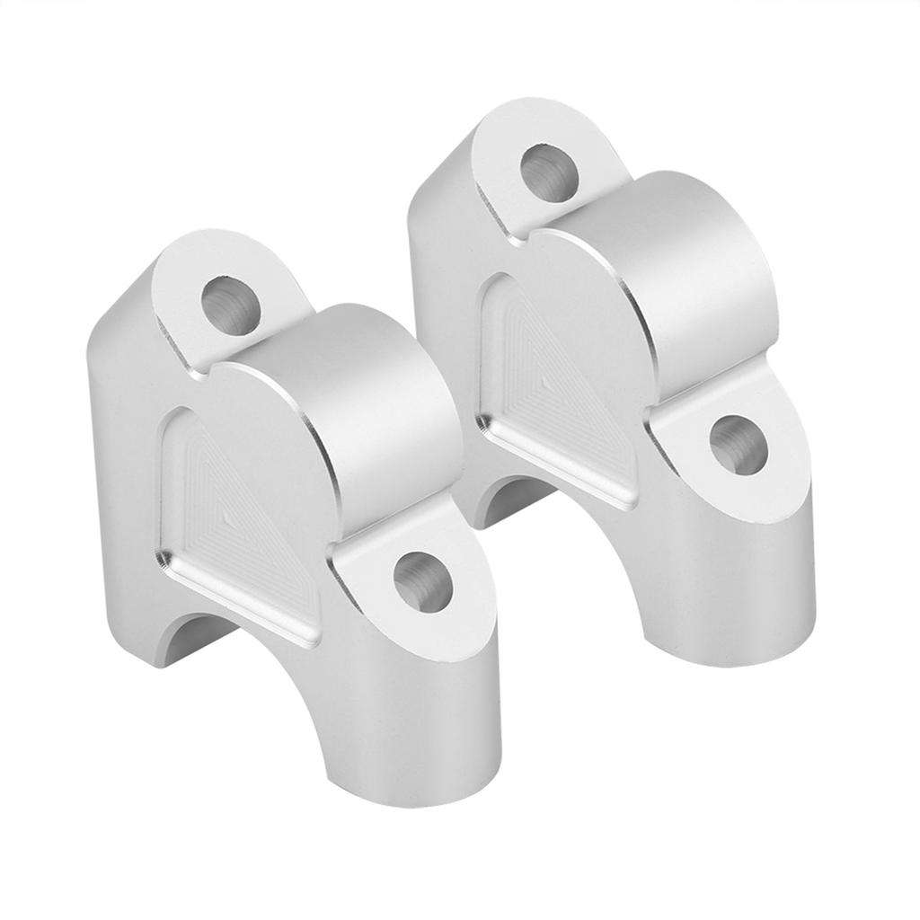 CNC Aluminum Motorcycle Handlebar Riser Clamp Height Up Adapters for ...