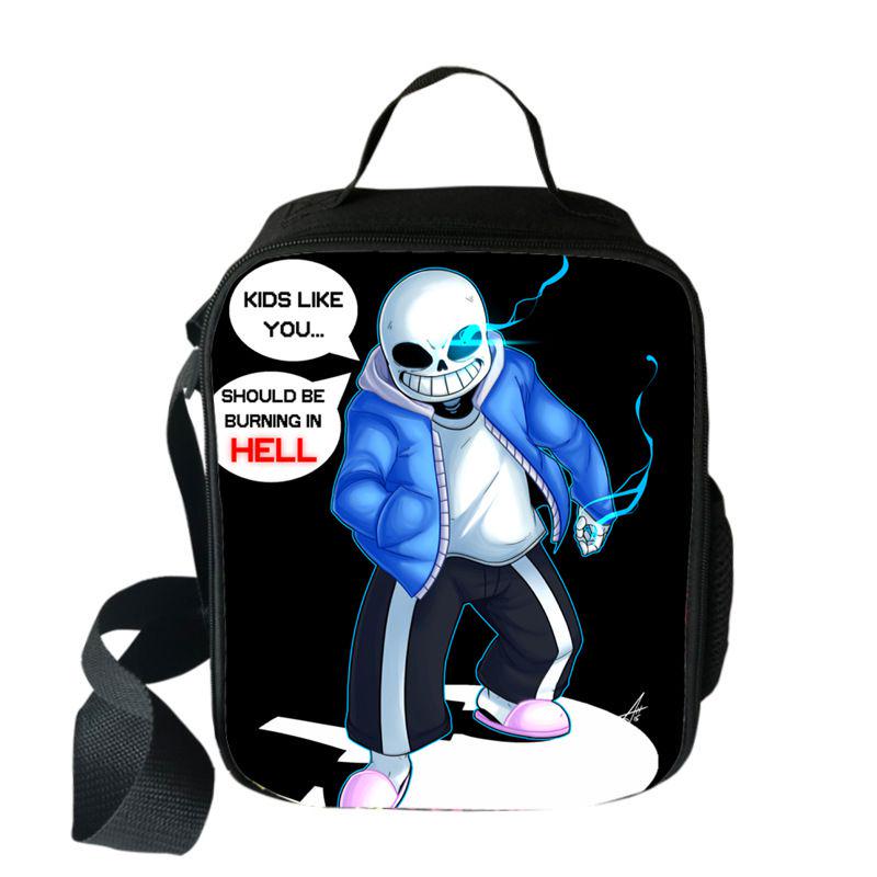 Undertale Lunch Bags for Women Insulated Thermal Lunch Box Cooler Tote ...