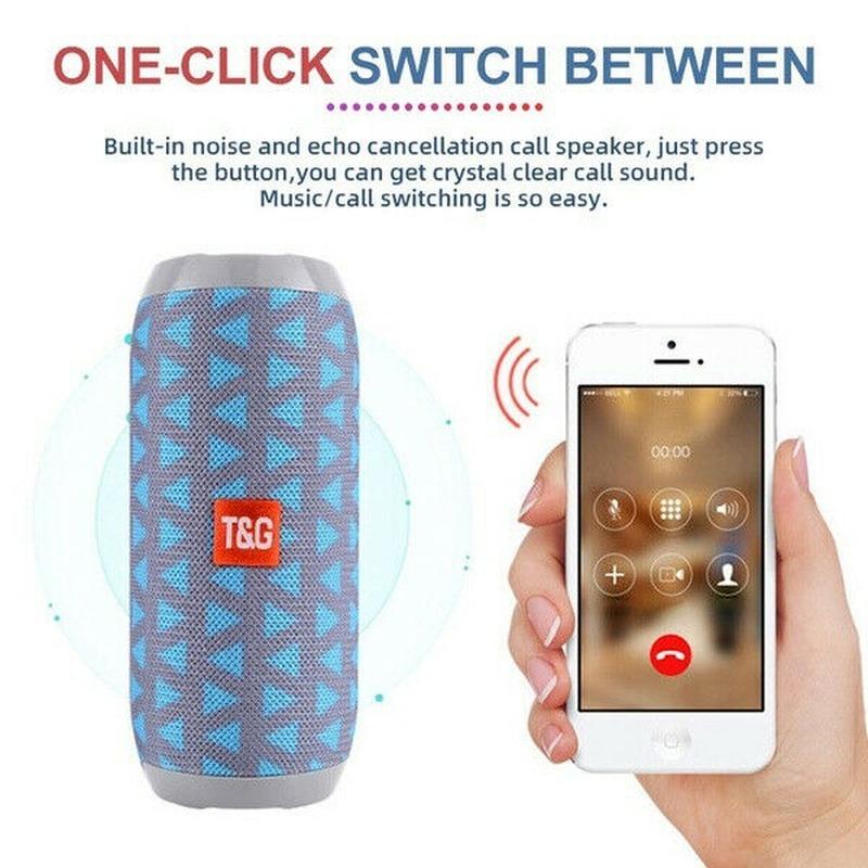 Buy VAORLO TG117 Bluetooth Speaker IPX7 Waterproof Super Heavy Bass ...