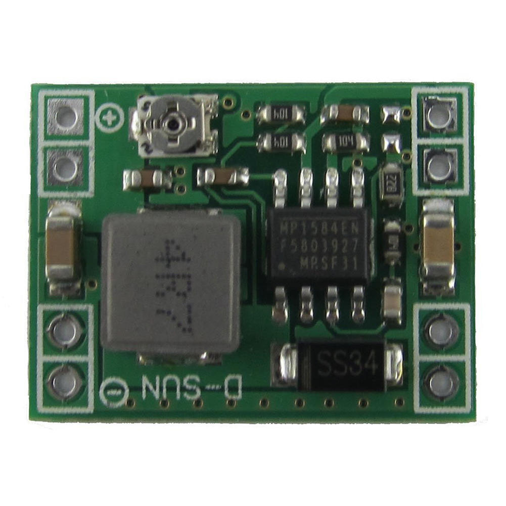 6 Pack MP1584EN Ultra Small DC-DC 3A Power Step-Down Adjustable Module ...
