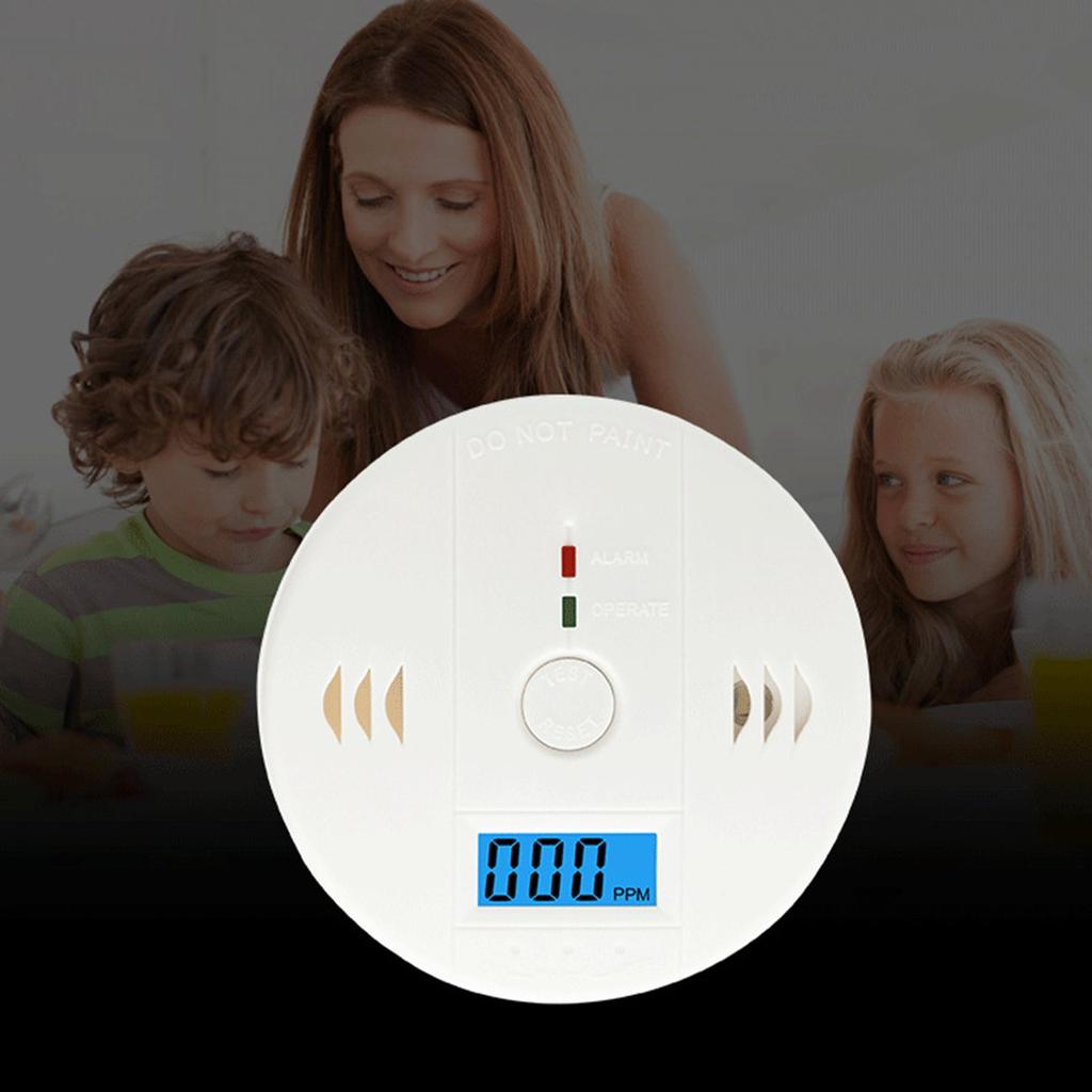 Buy GGZZ Household Coal Smoke Detector Carbon Monoxide Detector Alarm ...