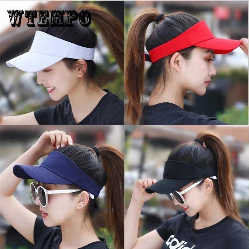 Satın alın Empty Top Peaked Cap Women's Summer Sunscreen Protective Hat ...