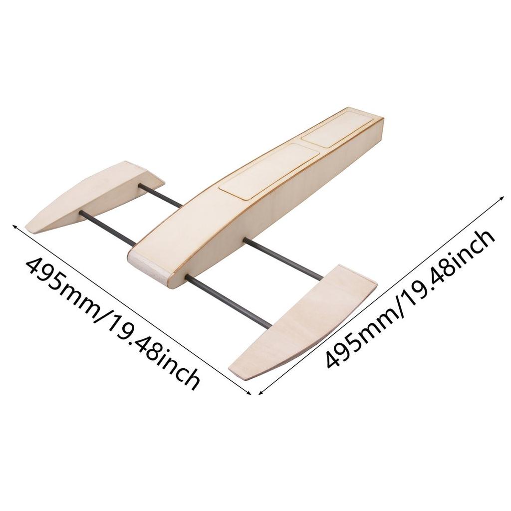 Buy Kidstown RC Outrigger Wooden Shrimp Boat Kit RC Speed Boat ...