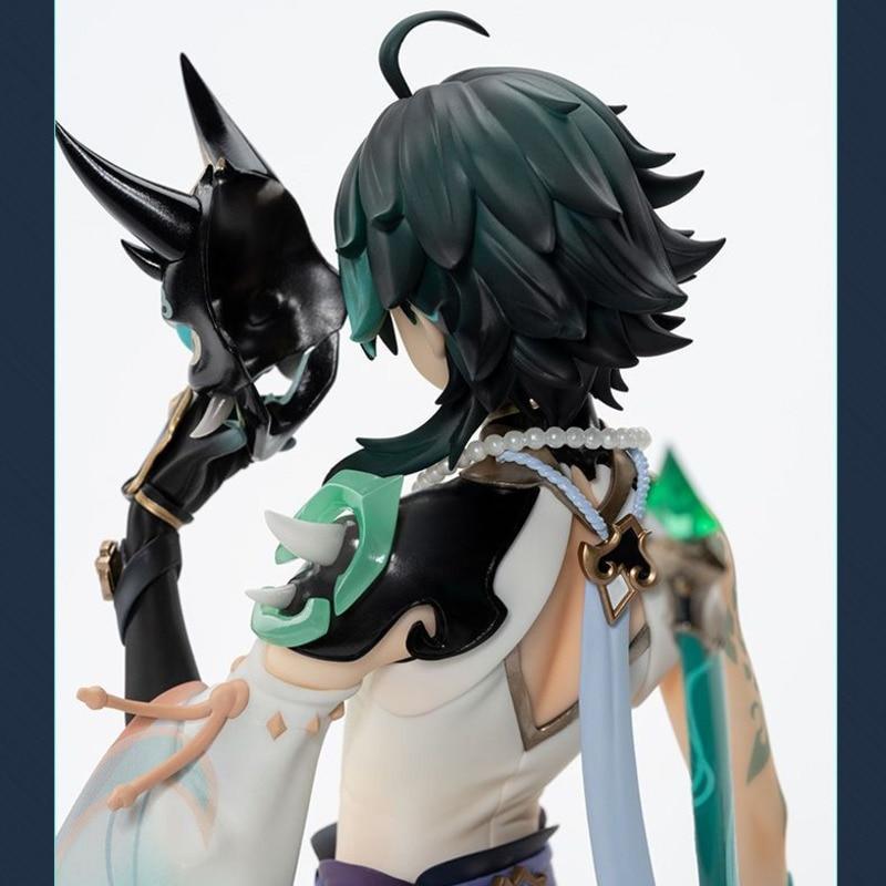 Buy 27cm Genshin Impact Anime Figure Xiao Vigilant Yaksha PVC Action ...