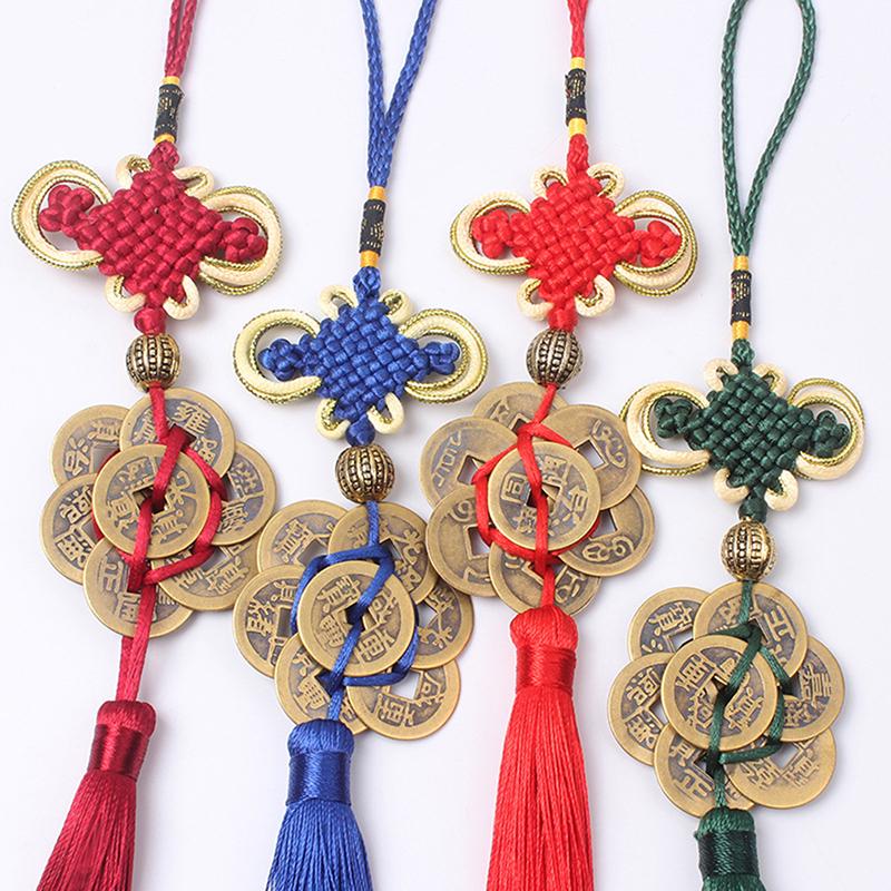 Buy Gift Ornaments Copper Coin Pendant Car Pendant Copper 1PC Pendant ...