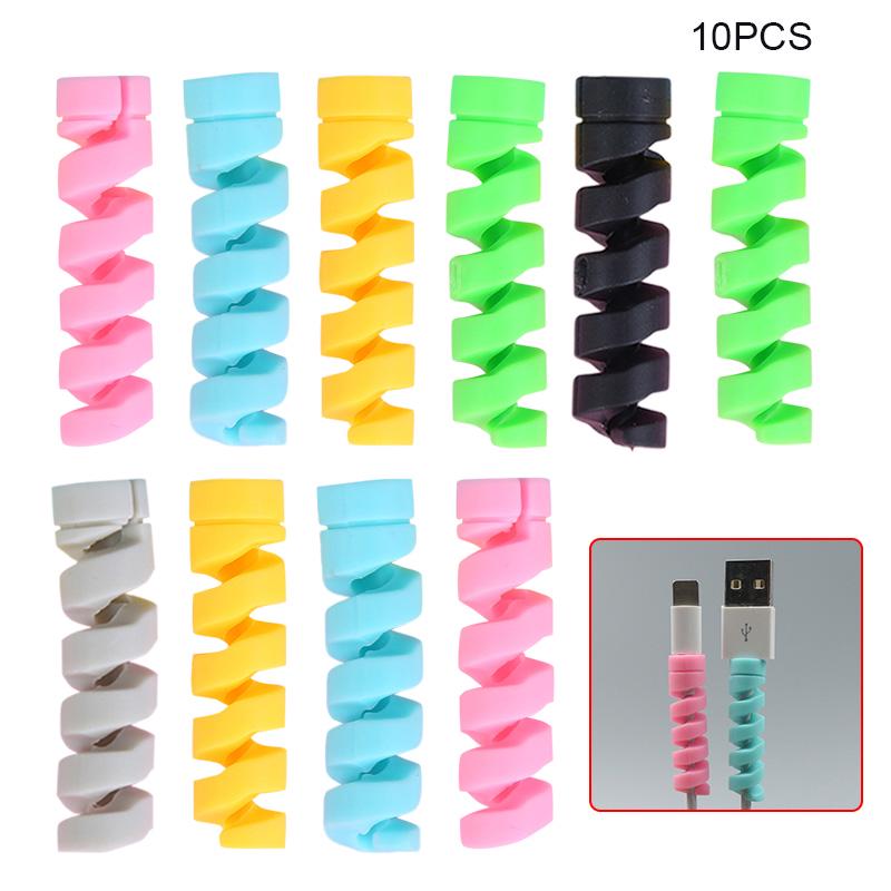 Buy 10Pcs Protector Saver Cover Compatible Apple iPhone USB Charger ...
